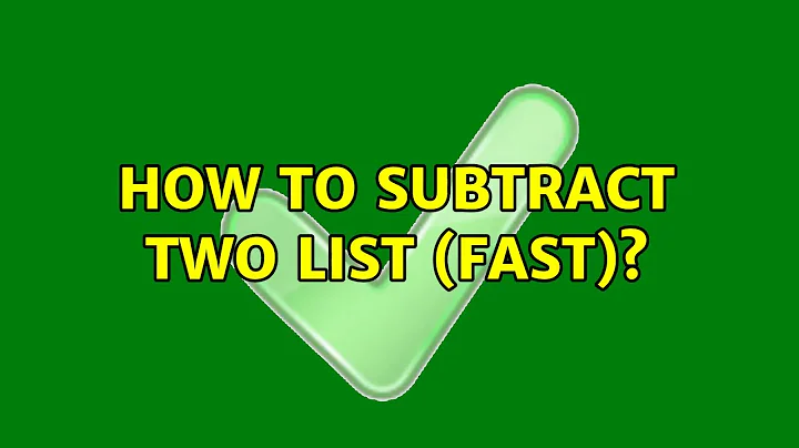 Solved How To Subtract Two Lists In Python 9to5Answer solved-how-to-subtract-two-lists-in-python-9to5answer