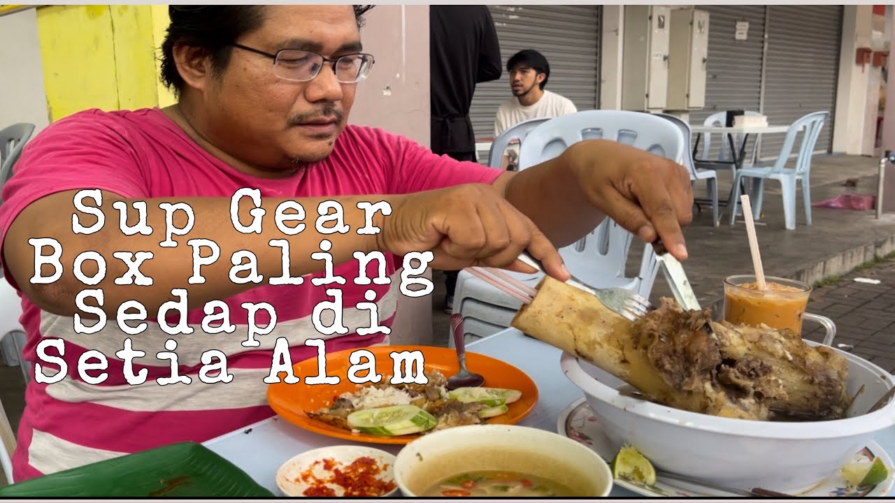 Sup Gear Box Paling Sedap di Setia Alam|Pok Li Mee Celup Sup Gear Box padu Setia Alam - YouTube