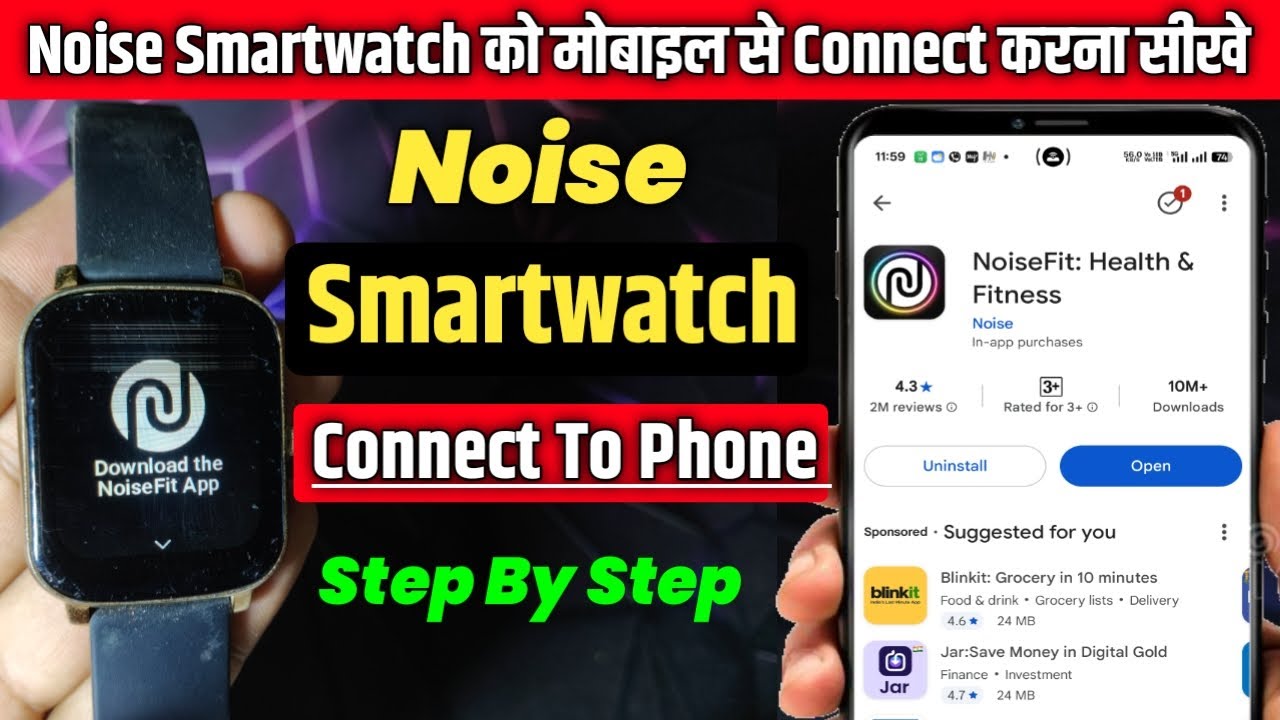Noise Smartwatch Connect To Phone 2026 | Noise Smartwatch Ko Mobile ...