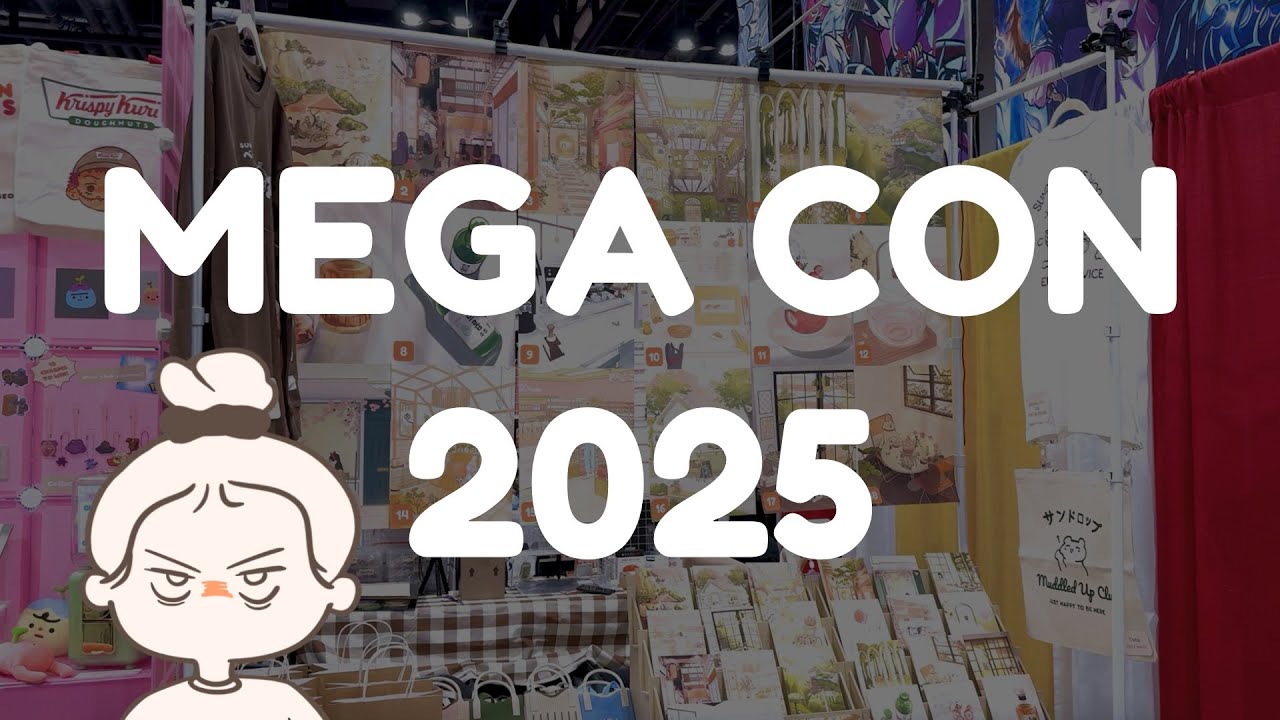 MEGACON 2025 had One Glaring Issue Artist Alley Vlog! Megacon Orlando ...