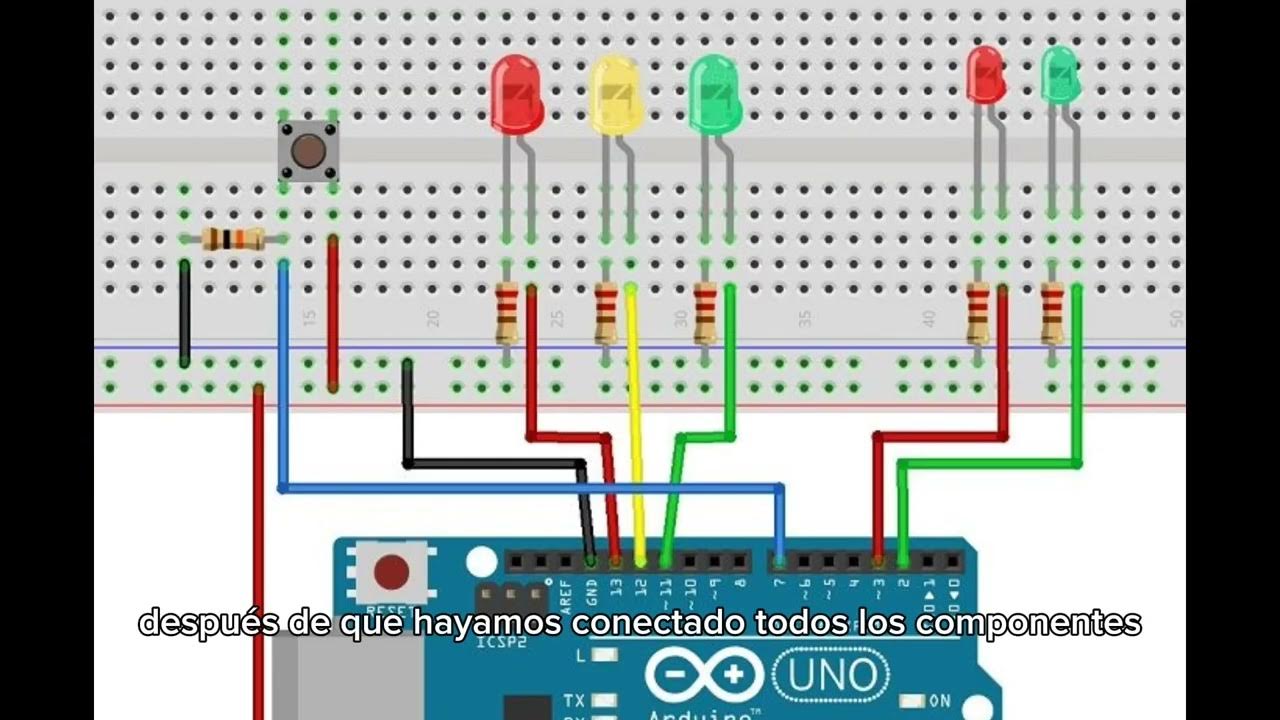 Semáforo En Arduino Con Protoboard - YouTube