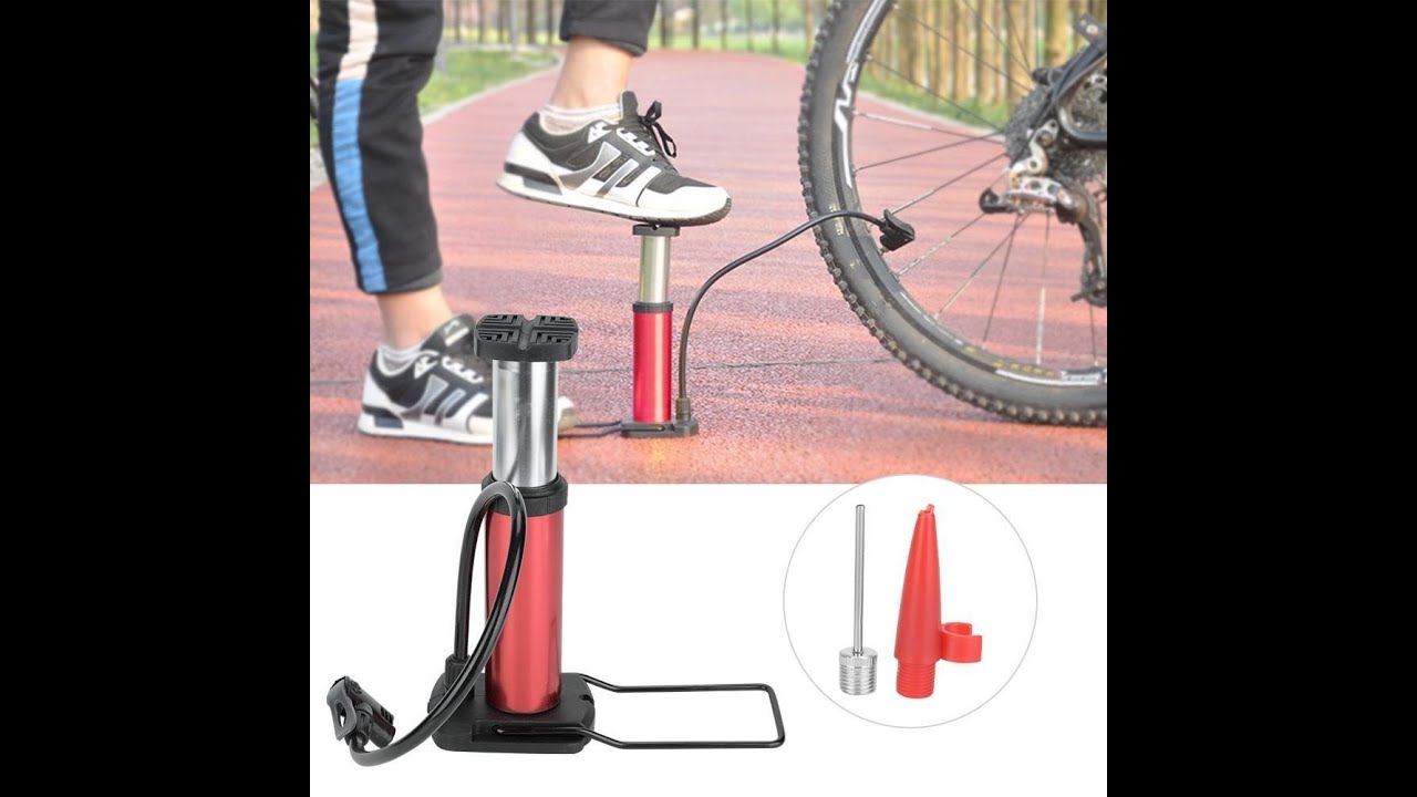 Portable Mini Foot Air Pump for Bicycle, Bike, Car and Football Hand ...