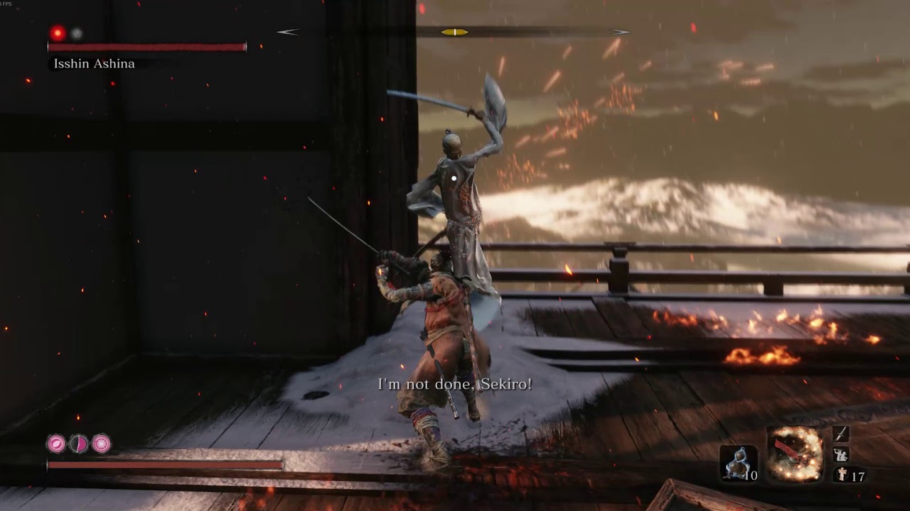 Sekiro - Ashina Isshin Kill - YouTube