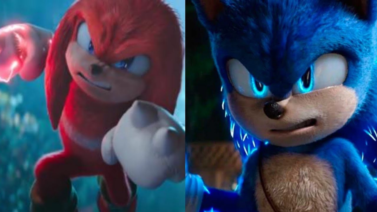 Sonic vs Knuckles (Ben Schwartz vs Idris Elba) - YouTube