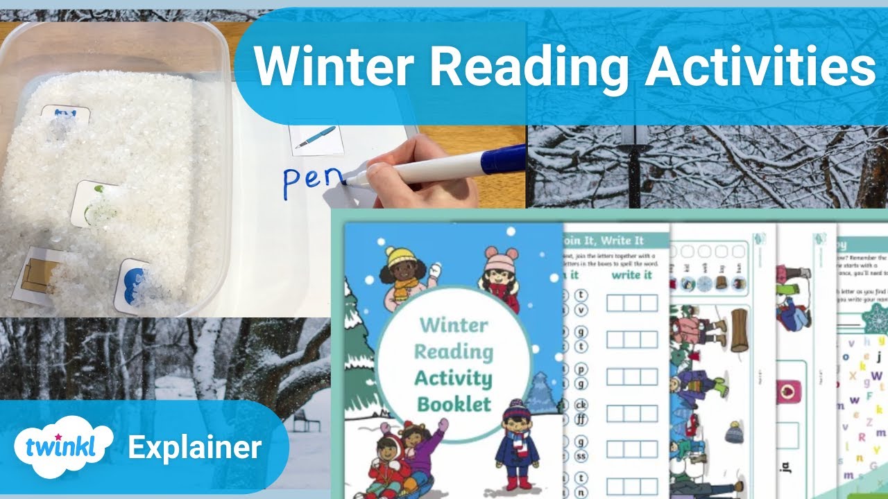 EYFS Winter Reading Activities - YouTube