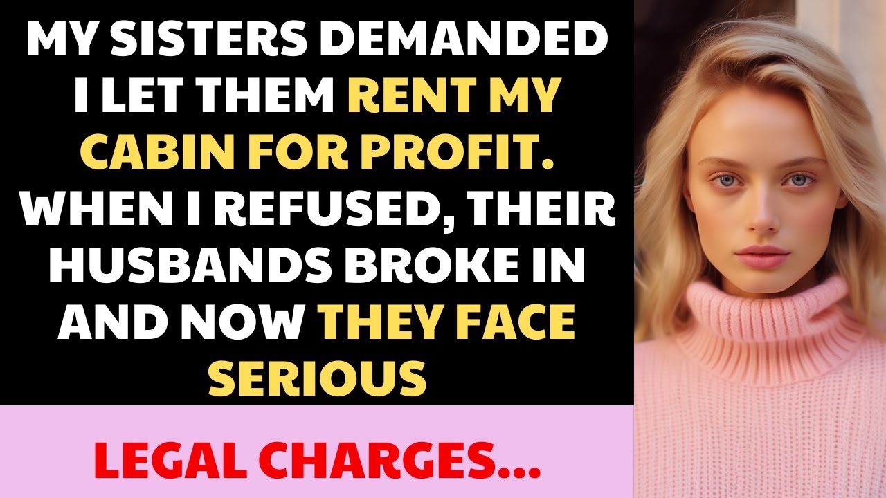 My sisters wanted to rent my cabin. When I refused, their husbands ...