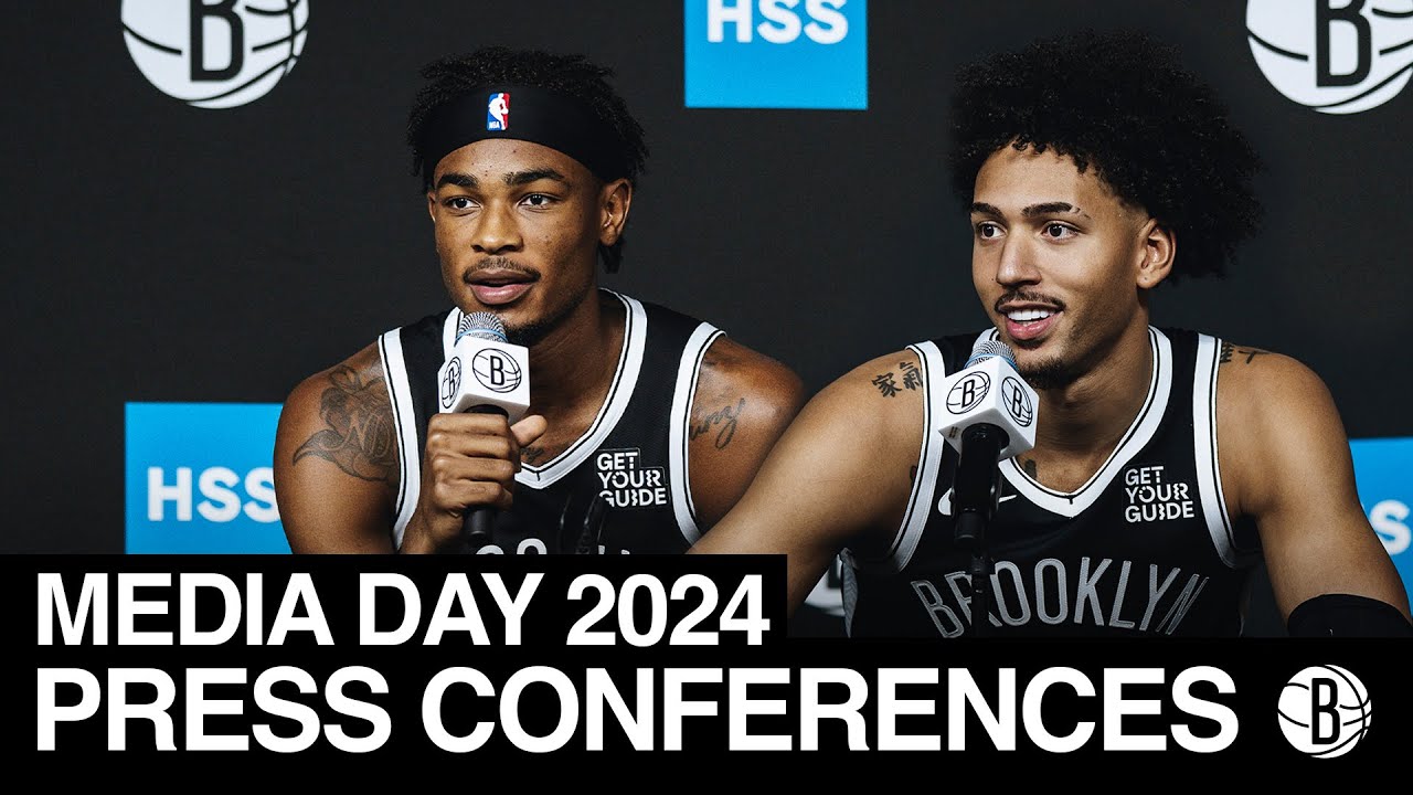 Every Press Conference From 2024 Nets Media Day, Split Into Chapters ...