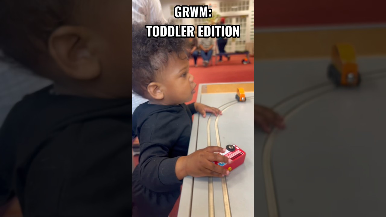 Toddler GRWM: The simplest look but so cute #toddleractivities # ...