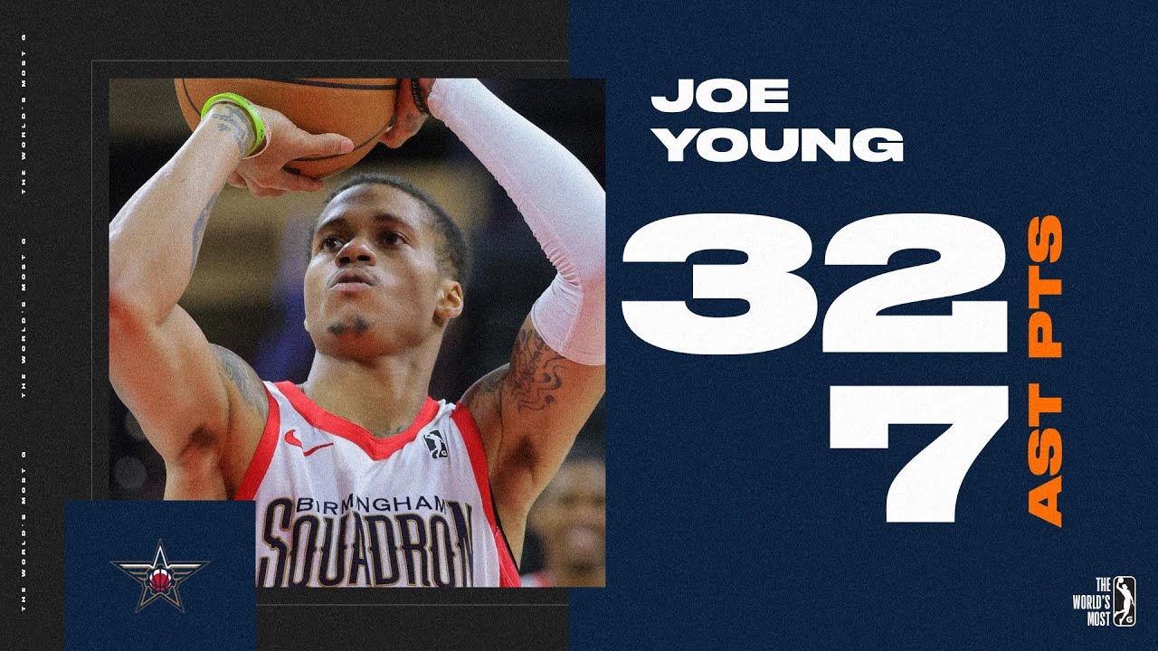 Joe Young (32 points) Highlights vs. Salt Lake City Stars - YouTube