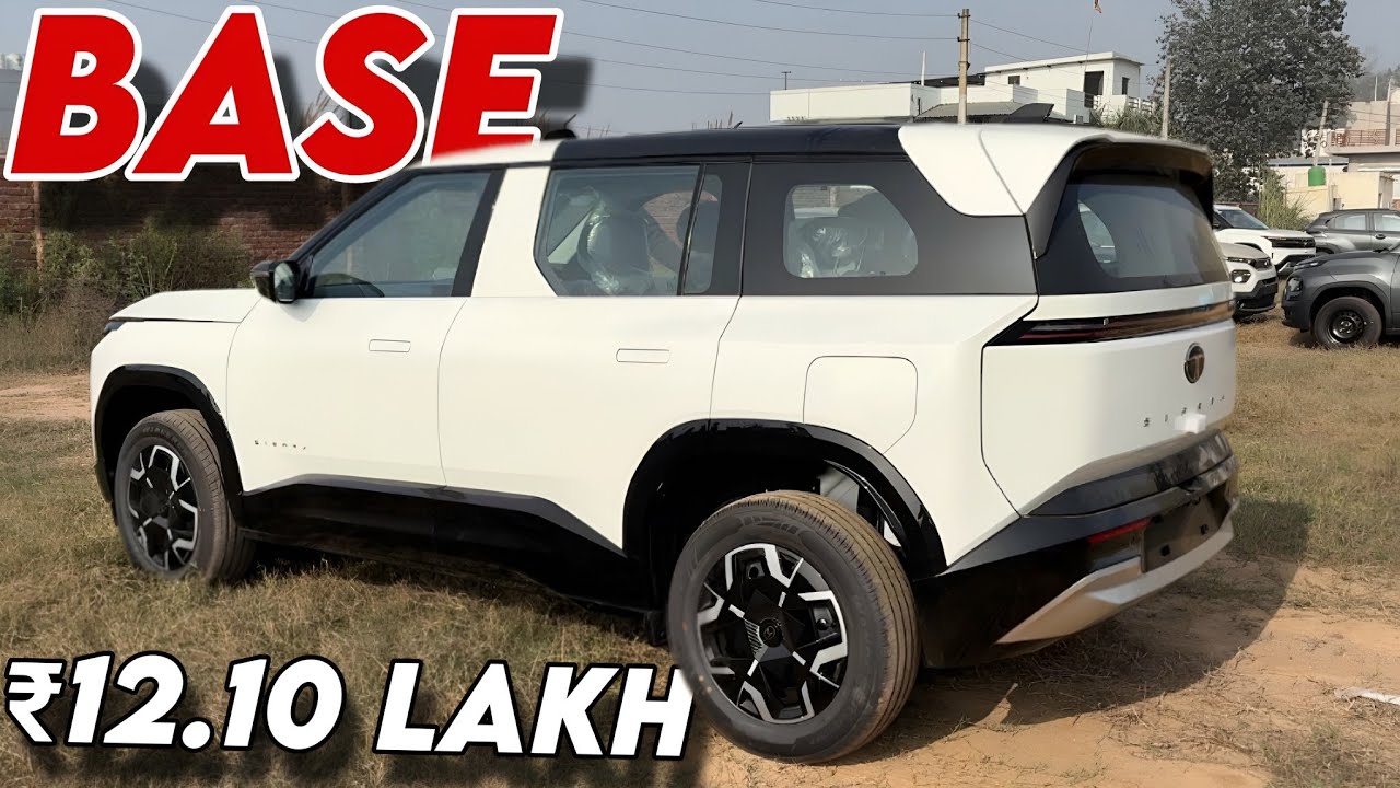 2026 Tata Sierra Pure Base Model ₹12.10 Lakh🥵| 2026 Tata Sierra Base ...