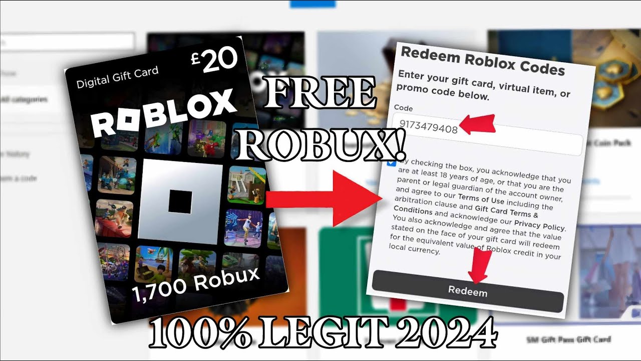 how to get free robux in 2024?! | 100% LEGIT - YouTube