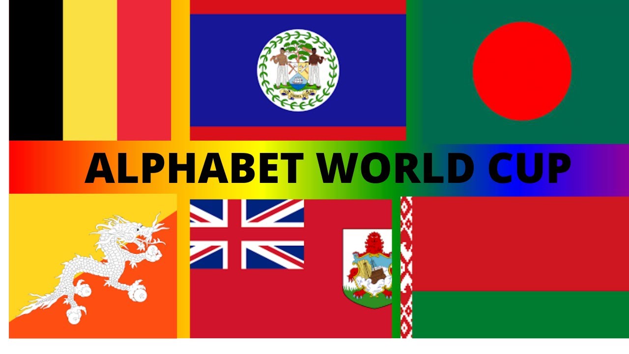 Alphabet world cup letter B part 1 - YouTube