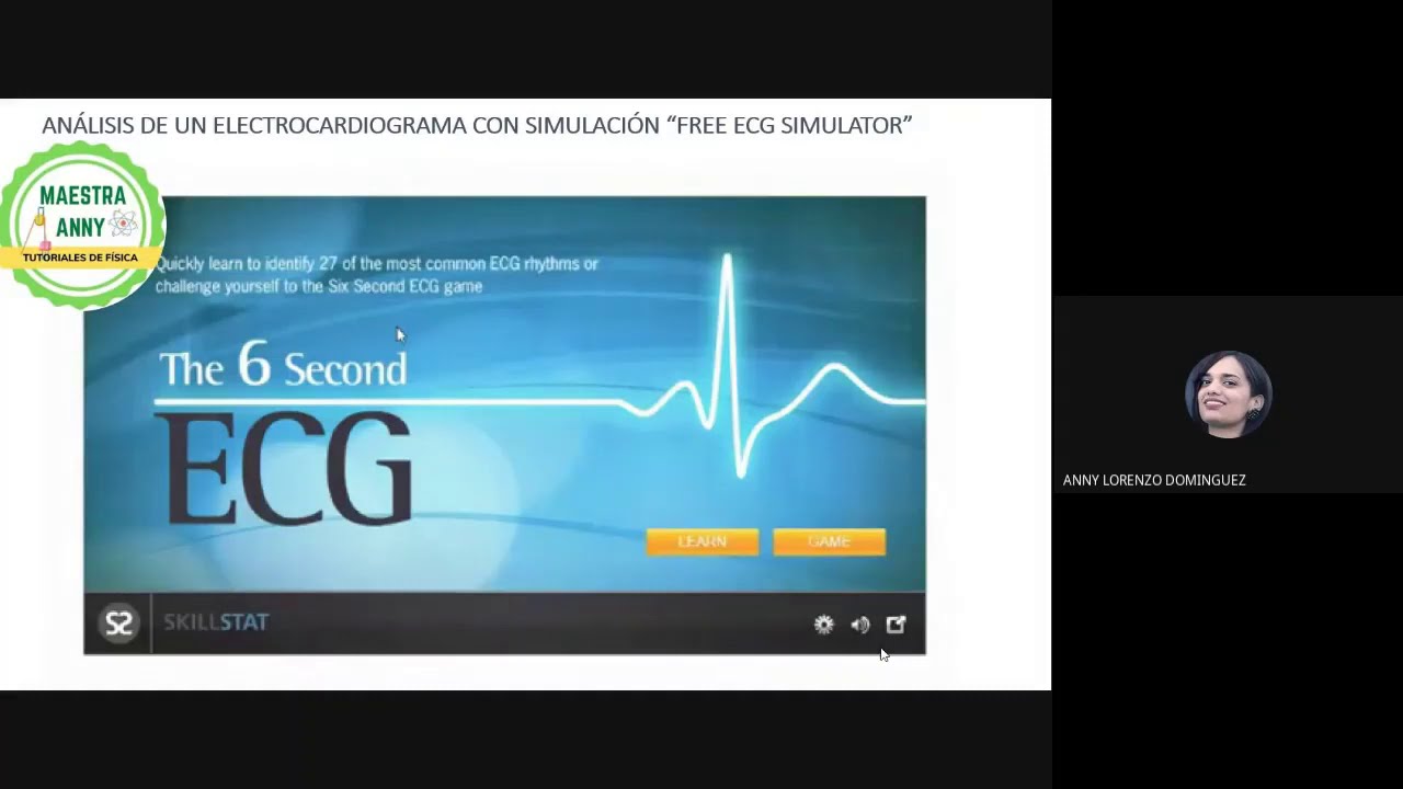 ELECTROCARDIOGRAMA Y ARRITMIAS CARDÍACAS CON FREE ECG SIMULATOR. - YouTube