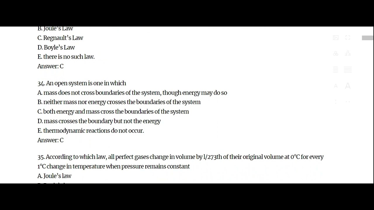 Thermodynamics MCQS PART 1 | NEC EXAM PREPARATION - YouTube