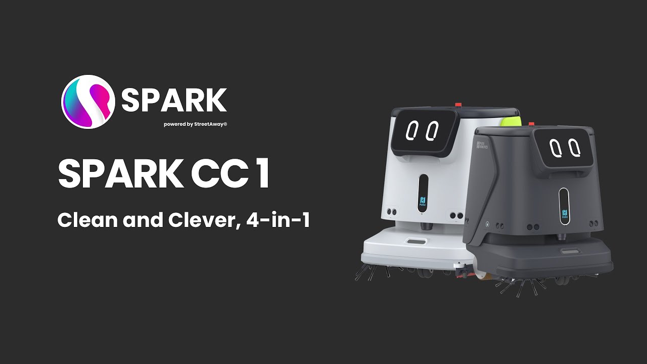 SPARK Introduce PUDU CC1: Clean and Clever, 4-in-1(Scrubbing, Sweeping ...