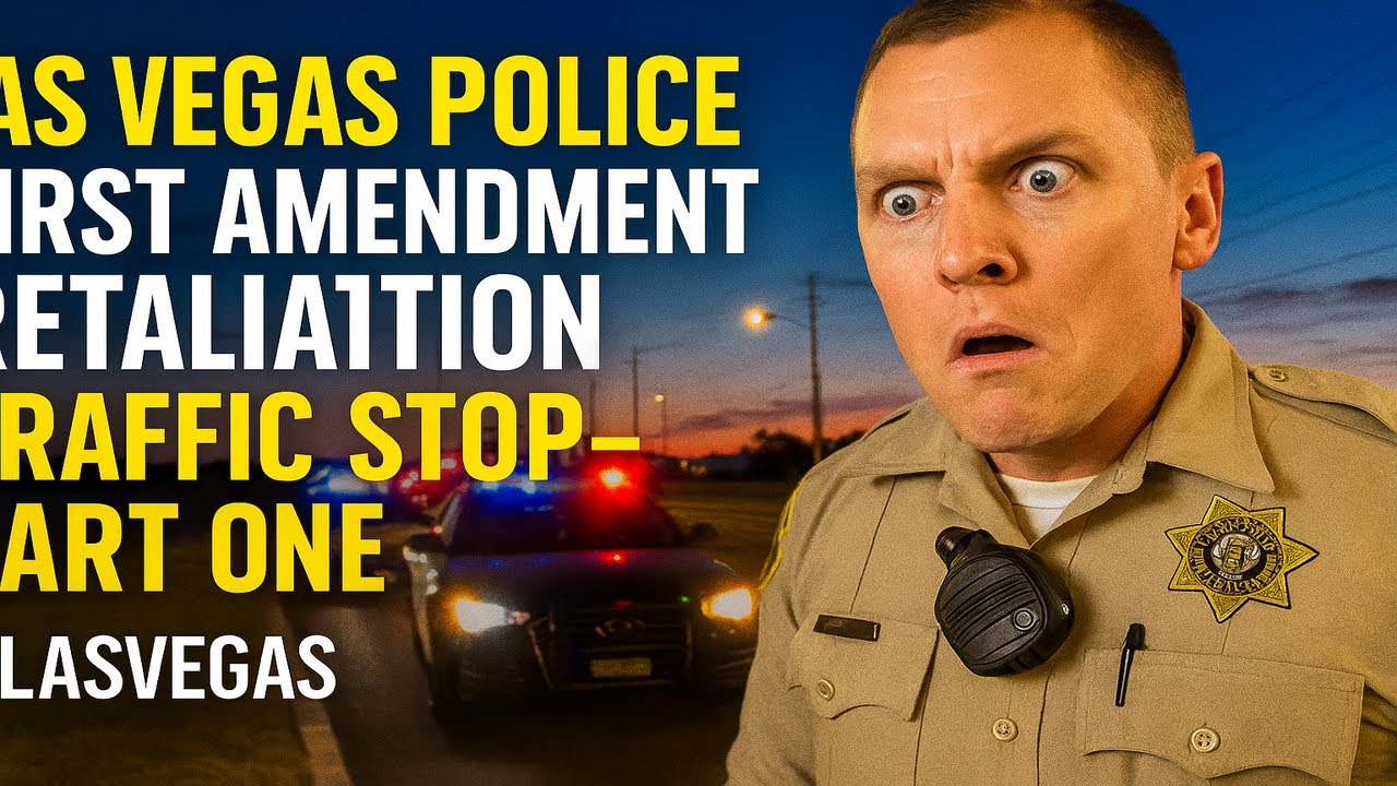 Las Vegas Police First Amendment Retaliation Traffic Stop-Part One # ...