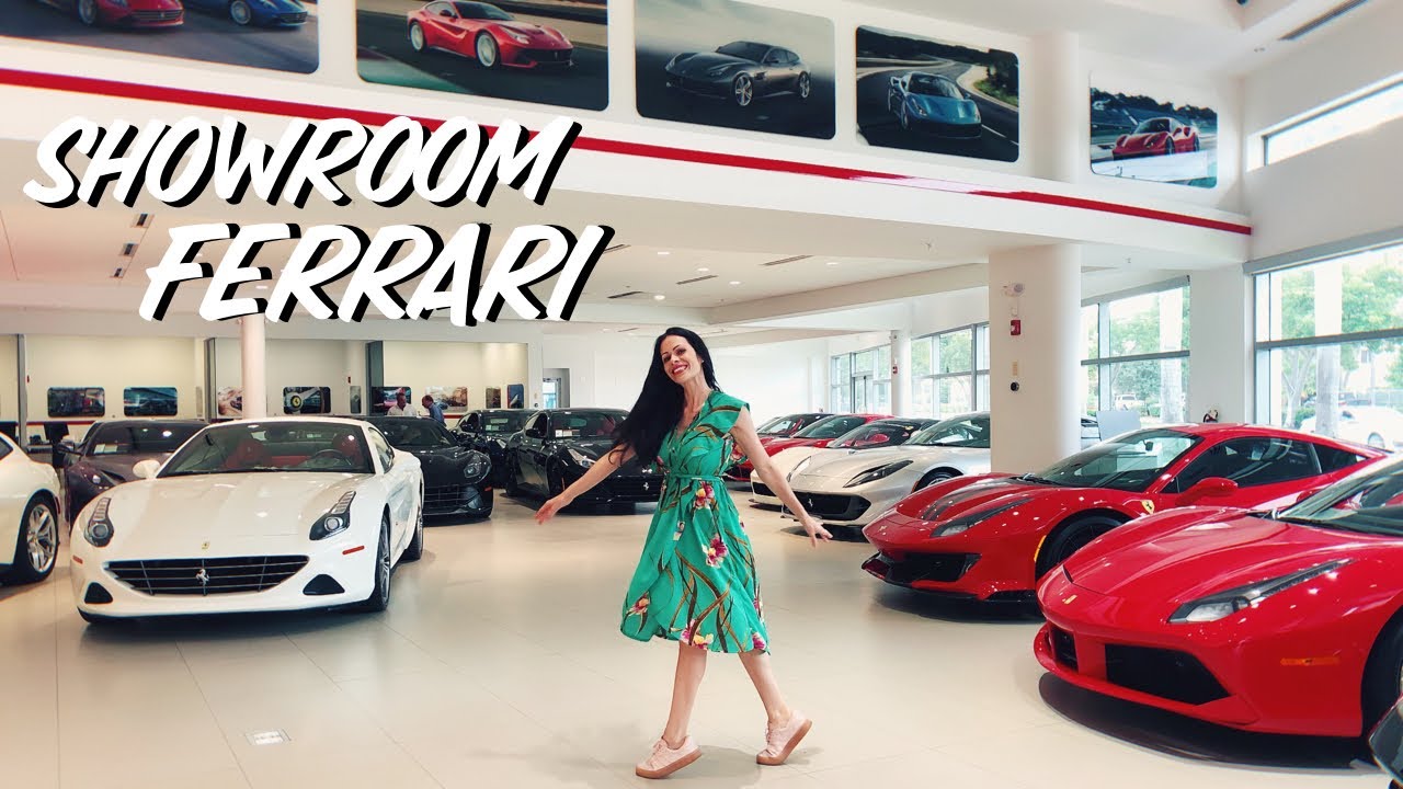 Concessionária FERRARI em Fort Lauderdale, Flórida - YouTube