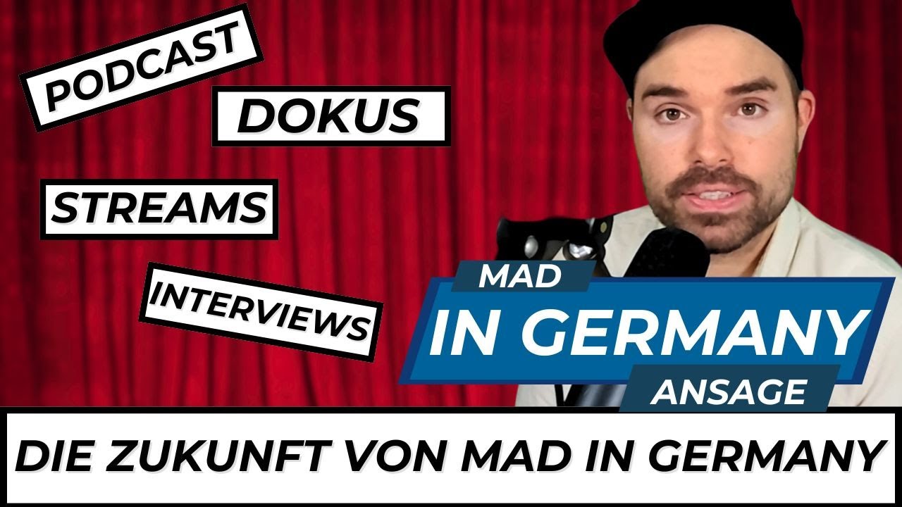 Die Zukunft von Mad in Germany (So geht es weiter) - YouTube