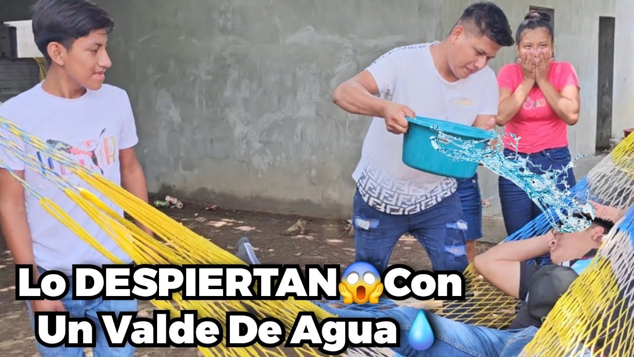 Ni Descansar😱Dejan A Eddy_Con Tremendo Valde De Agua Lo DESPIERTAN De🫢😳 ...