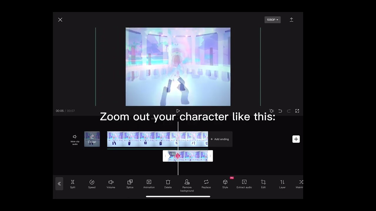 Ghost zoom tutorial - YouTube