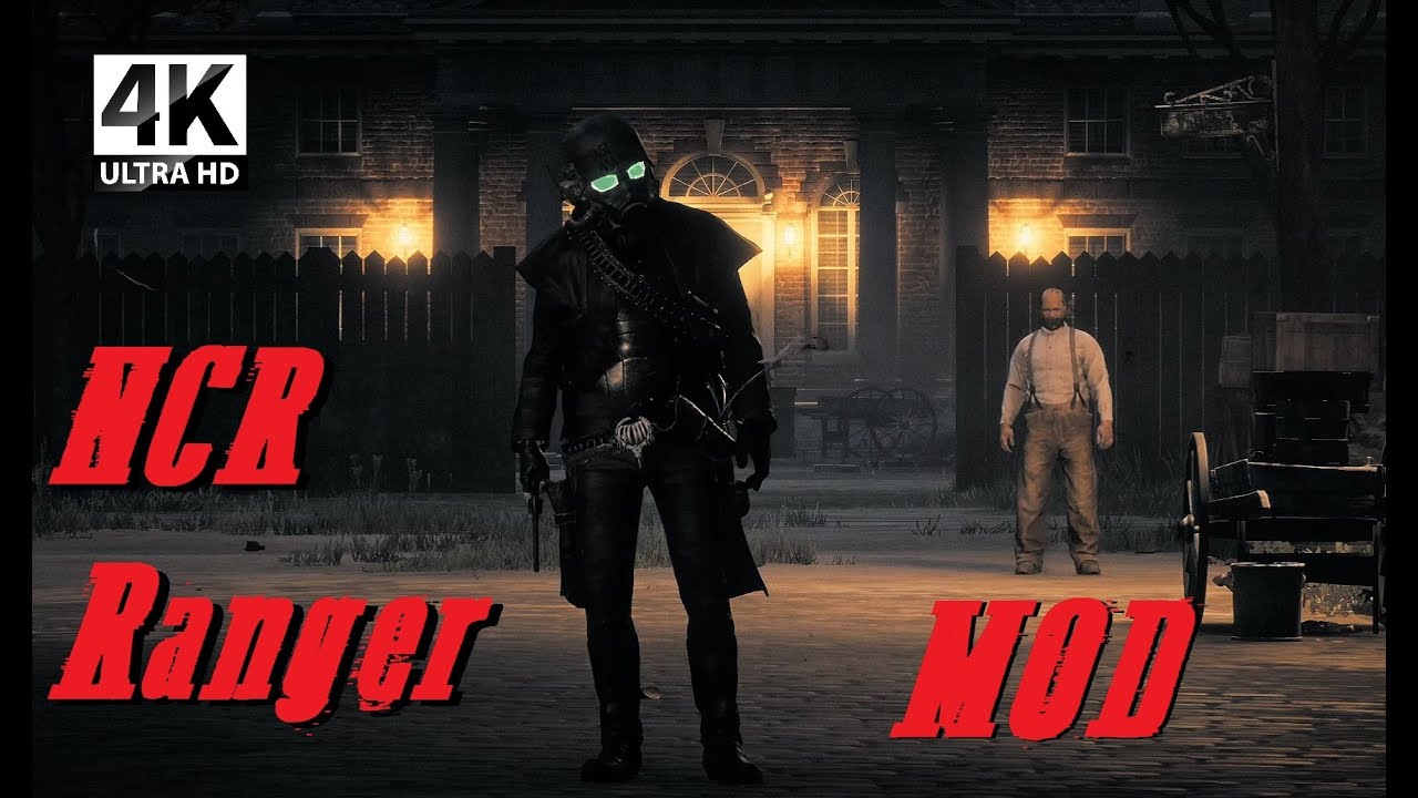 #rdr2 - NCR Ranger MOD - YouTube