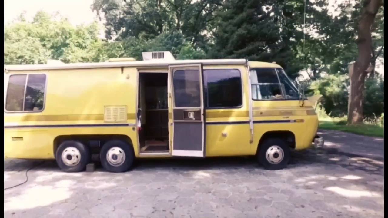 GMC Motorhome Glenbrook 1975 - YouTube