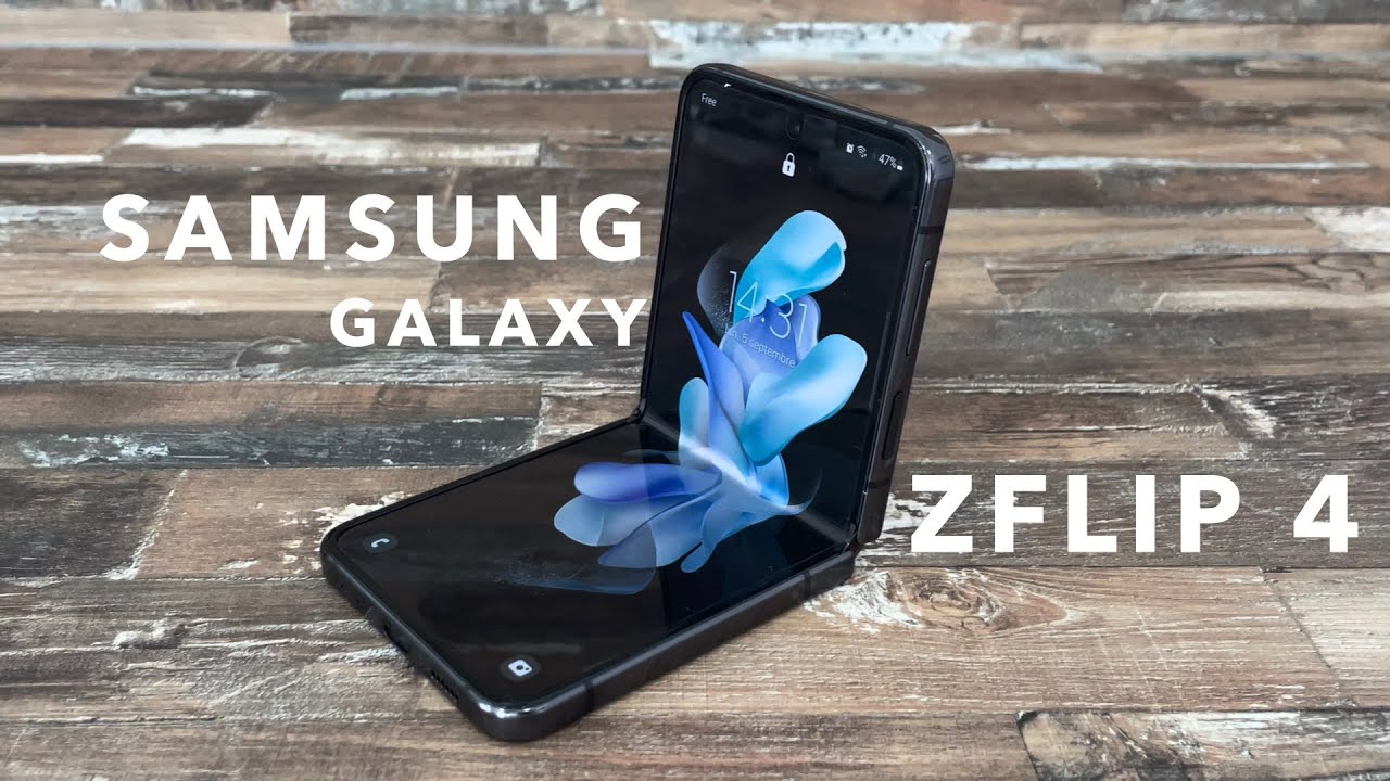 Samsung Galaxy Zflip 4 - Déballage - Test - Présentation - YouTube