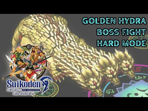 Suikoden I HD Remaster - Golden Hydra [Hard Mode] - YouTube