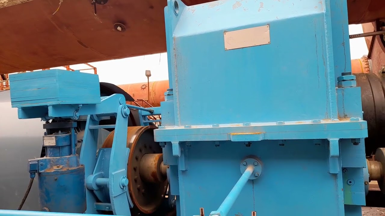 KILN AUXILIARY DRIVE IN OPERATION - YouTube