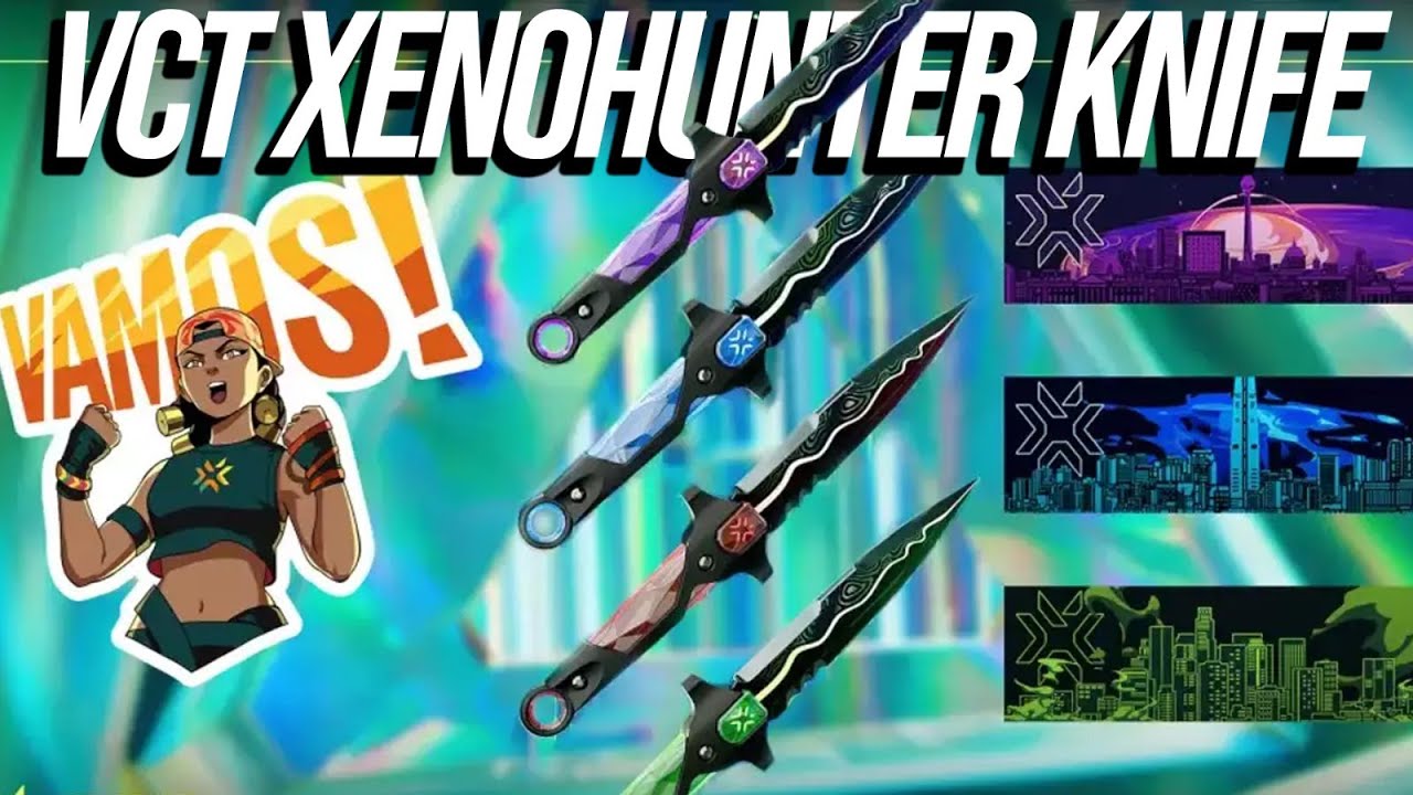 NEUES VCT XENOHUNTER KNIFE - NIGHTMARKET DATUM - Valorant deutsch - YouTube
