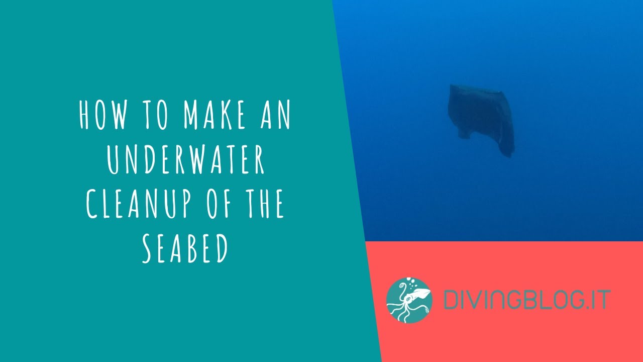 How to make an underwater cleanup oceans - YouTube