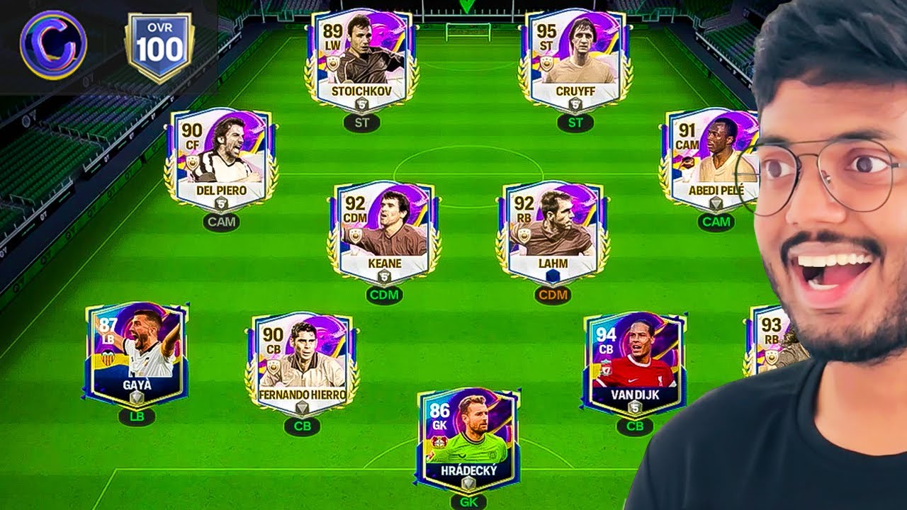 BEST POSSIBLE CAPTAINS XI TEAM IN FC MOBILE! - YouTube