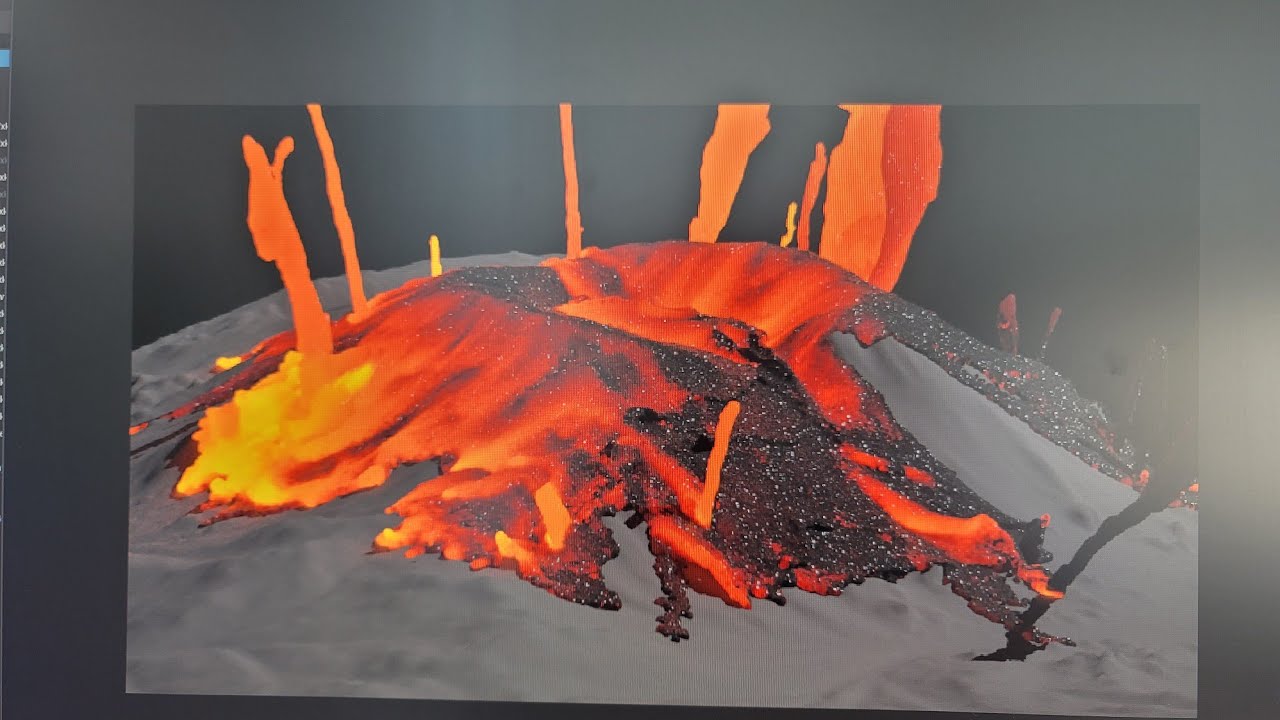 maya fx BIFROST lava boom - YouTube