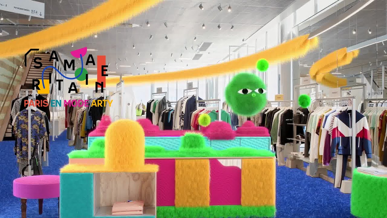 SAMARITAINE EN MODE ARTY - TIM - YouTube