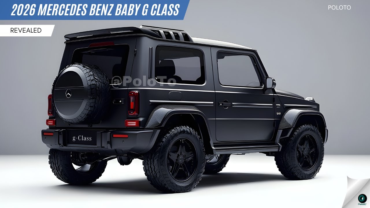 New 2026 Mercedes Benz BABY G Class Unveiled - a small version of the ...