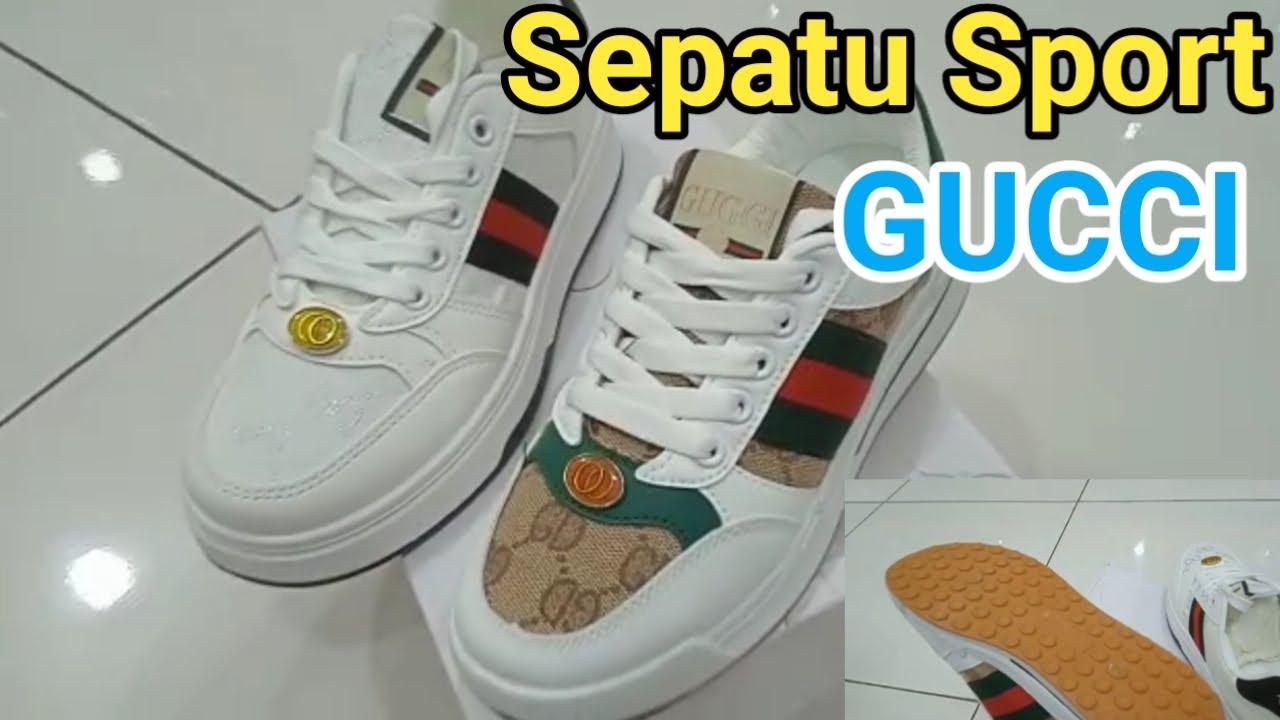 Sepatu Gucci wanita terbaru 2022 model Sepatu Gucci sport cewek ...
