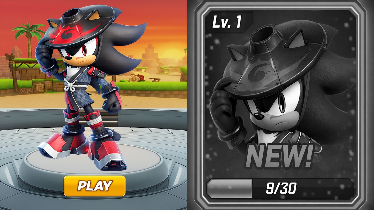 Sonic Forces Speed battle - Big News: Demon Hunter Shadow New Character ...