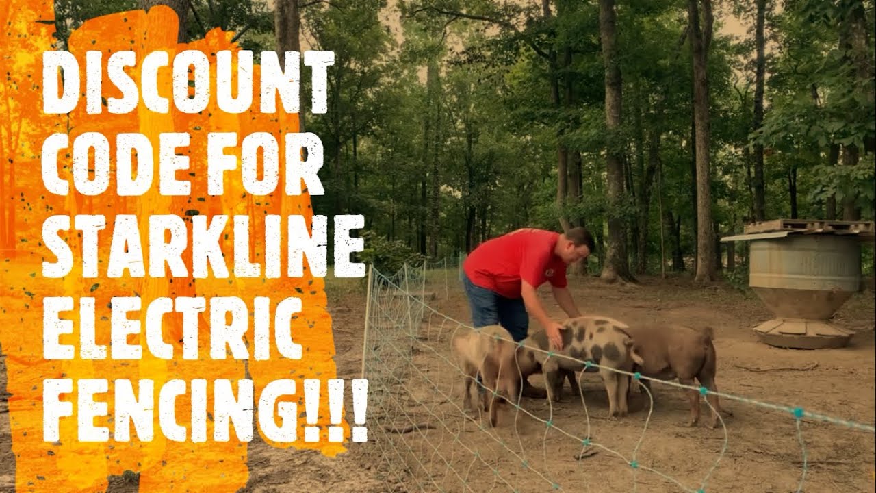 Discount Code!!! Starkline Electric Fence #pasturedpoultry # ...