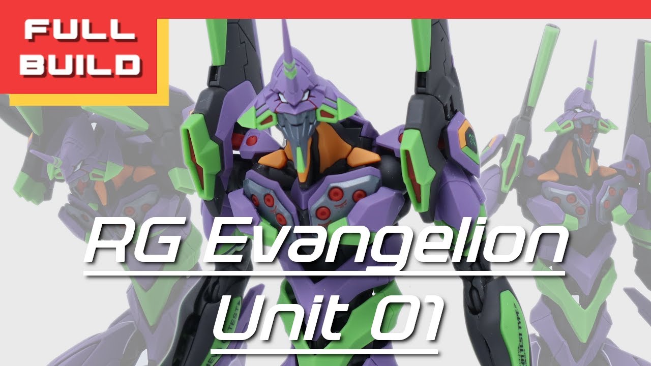 RG Evangelion Unit 01 | Full Speed Build & Unboxing | LoFi build - YouTube