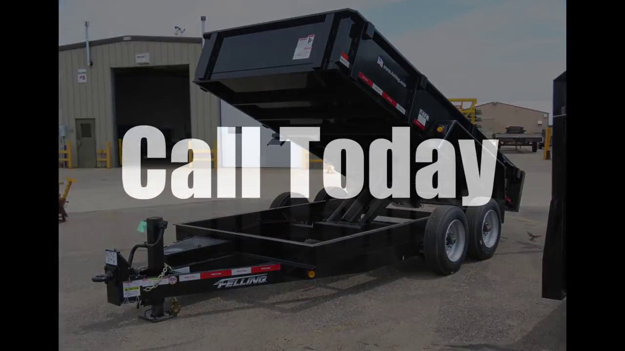 Featured Unit FT-16 DT HD Hydraulic Dump Trailer - YouTube