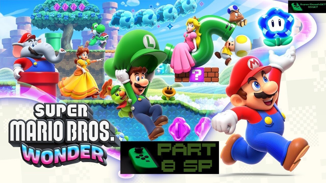 Super Mario Bros. Wonder Part 8 SP World - YouTube