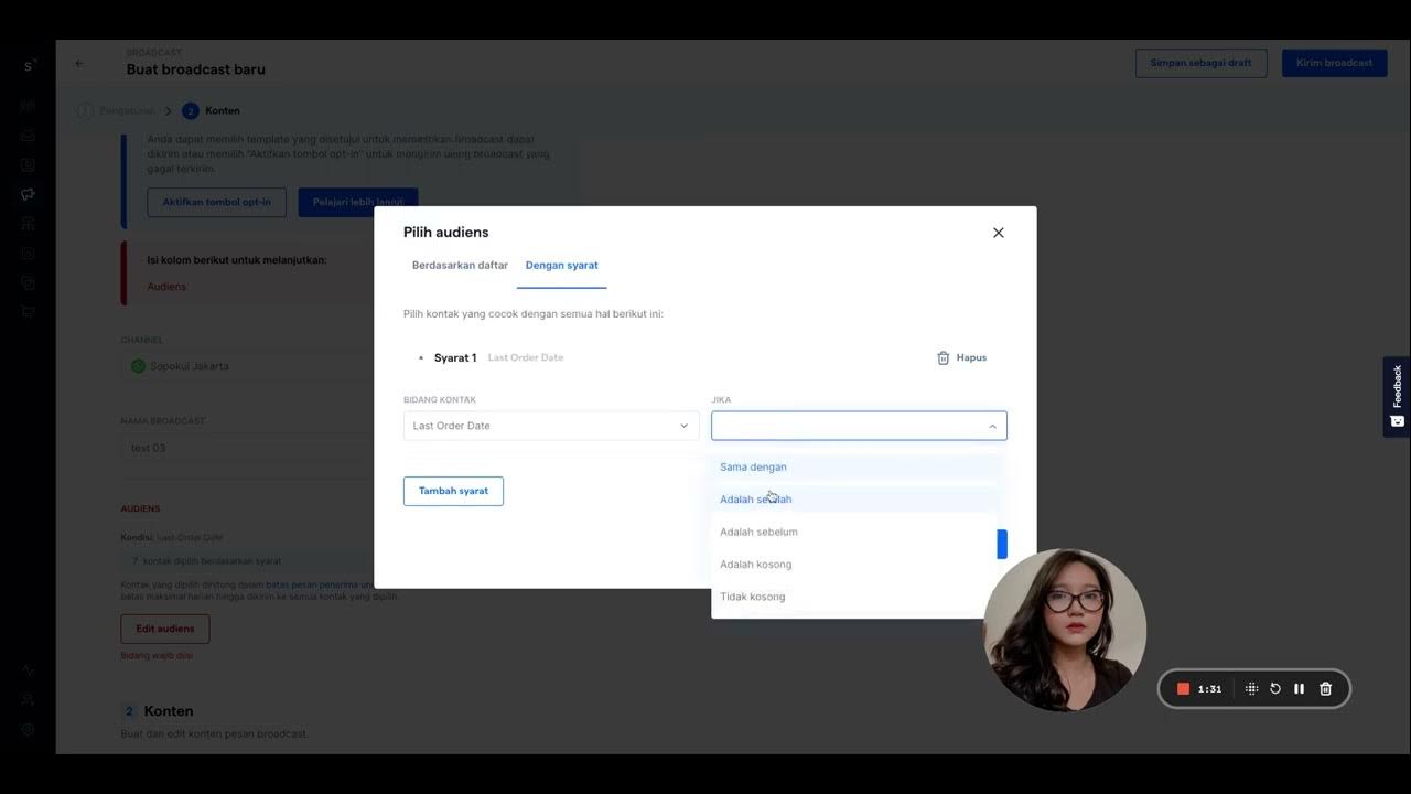 Tutorial Menggunakan Fitur Broadcast V2 | SleekFlow Indonesia - YouTube