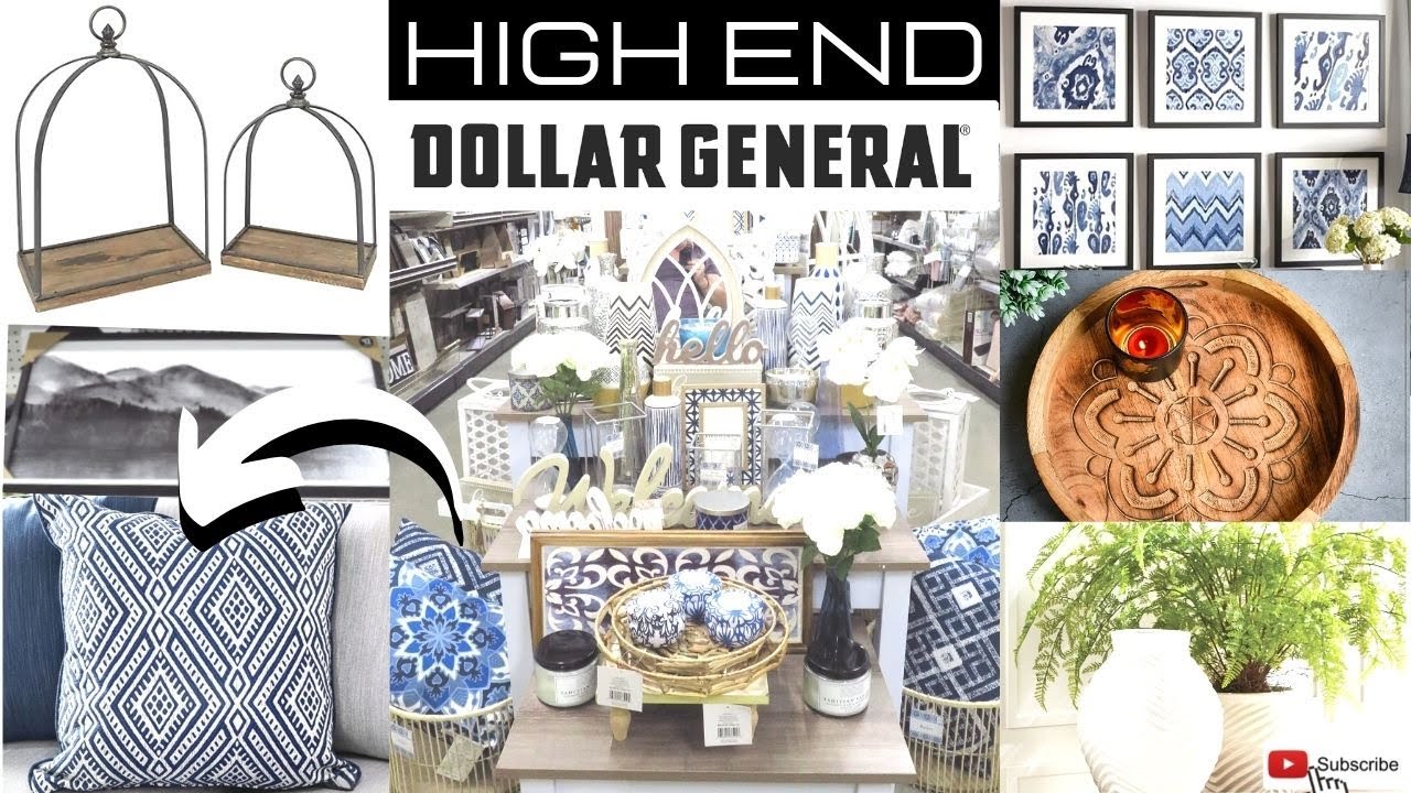 MIND BLOWING DOLLAR GENERAL HIGH END DECOR LOOKS😯🙀🤑 - YouTube