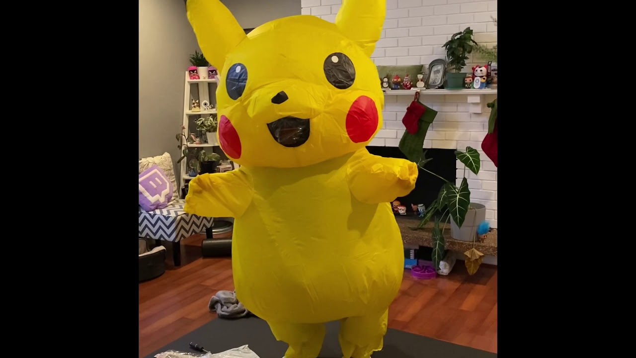 Pikachu Suit!!! - YouTube