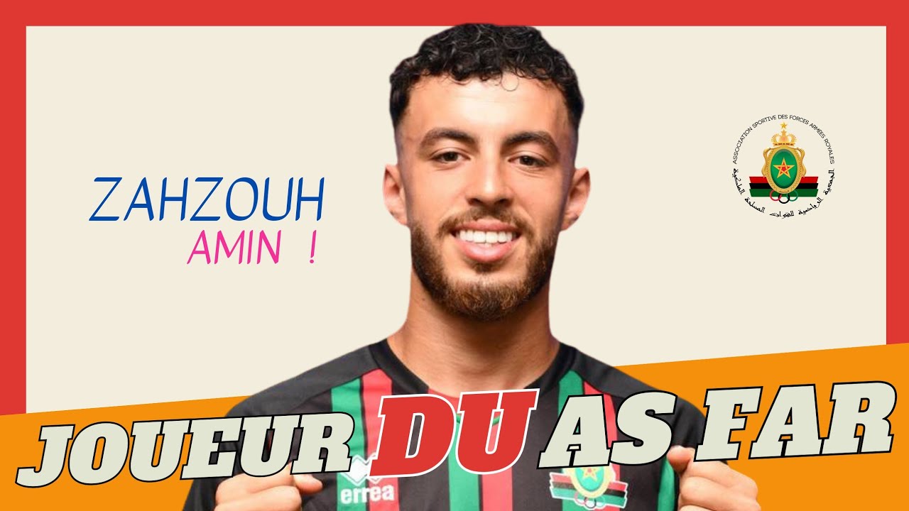 مهارات وأهداف (أمين زحزوح) اهداف وملخص الجيش الملكي 🔥 (Amin Zahzouh ...