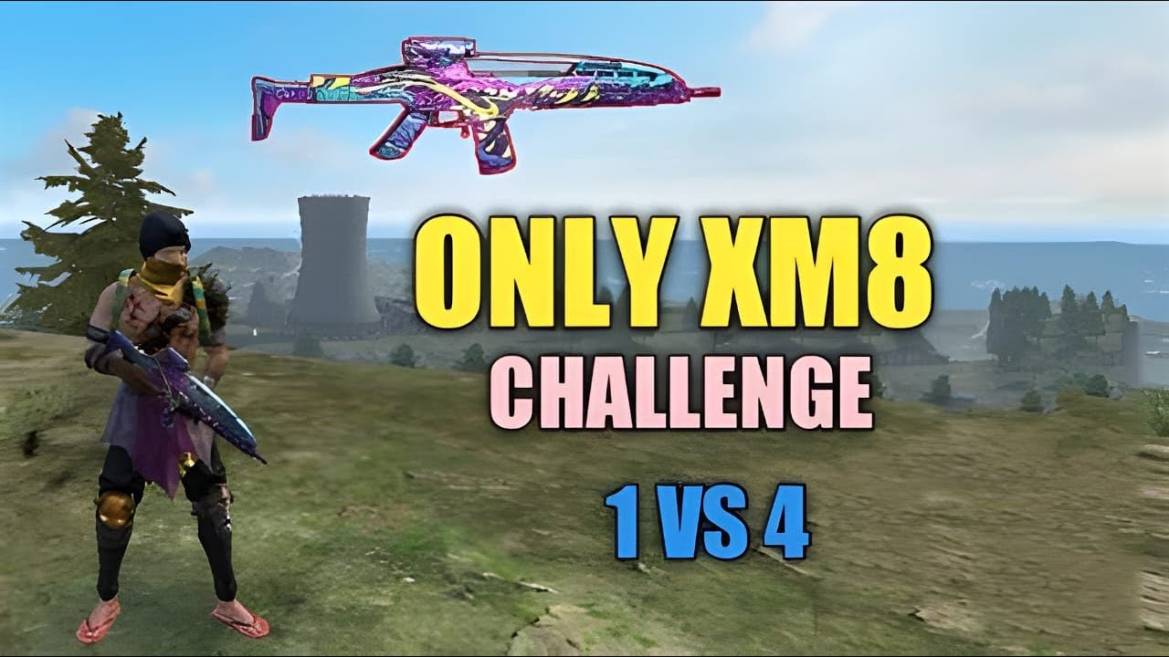 I Beat FREEFIRE MAX With XM8 Gun Challenge - YouTube
