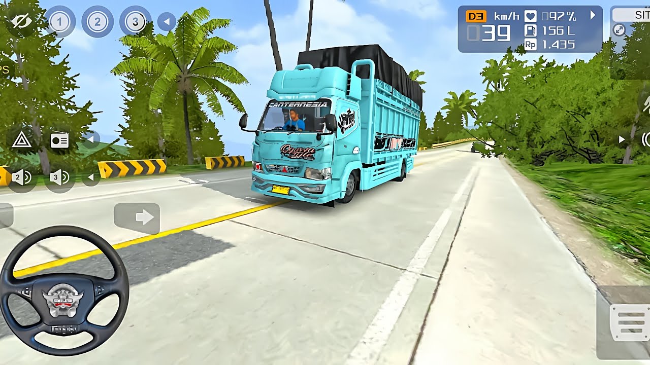 Canter style padang | bus simulator indonesia | truk canter | dump ...