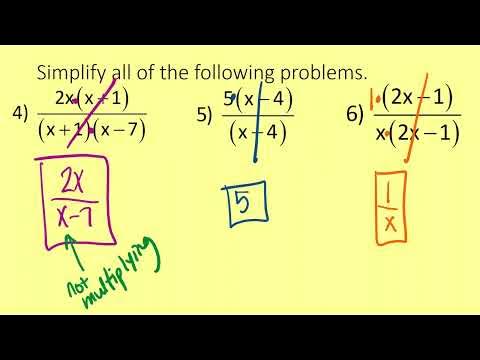 1-31 Dividing Functions Algebraically - YouTube