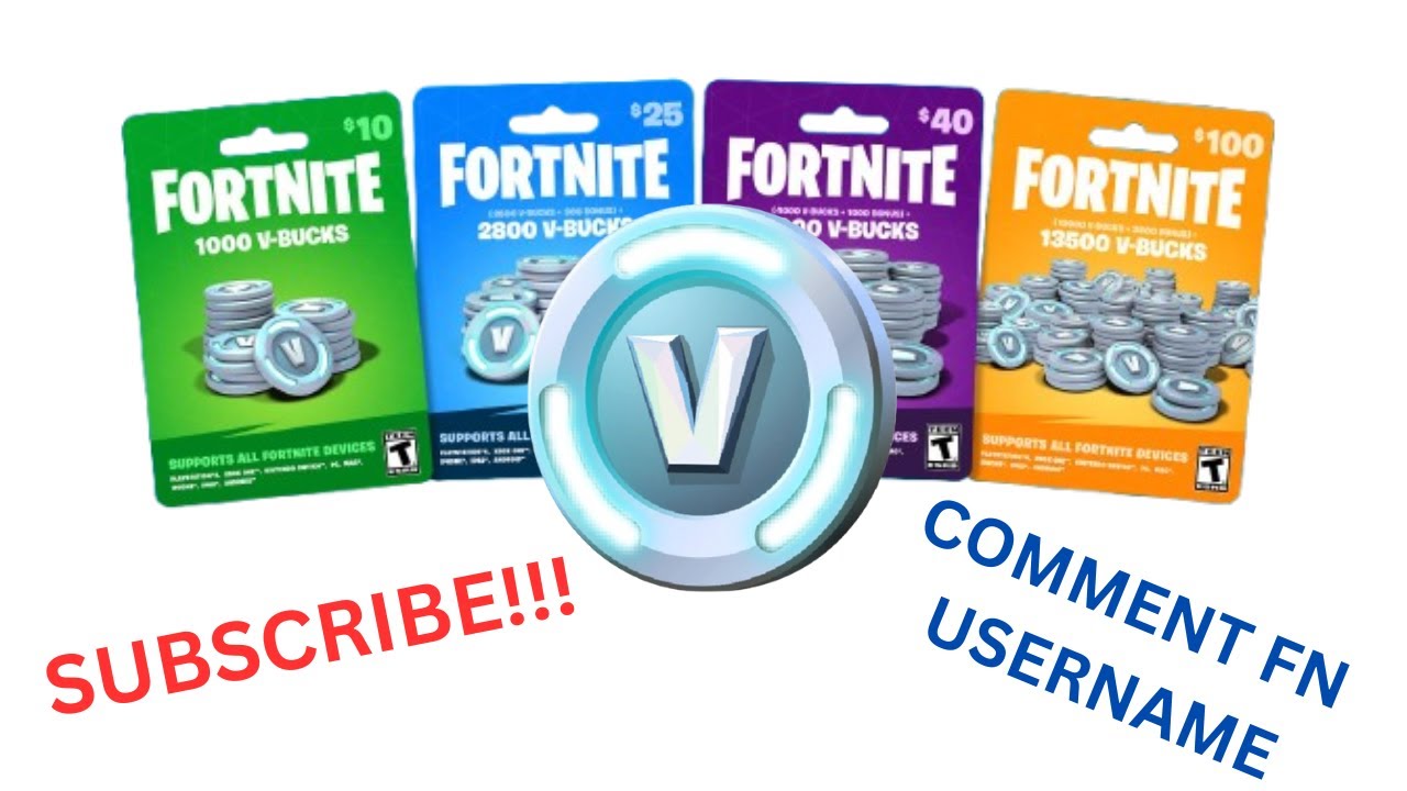 Chapter 6 Vbucks Giveaway!!! - YouTube