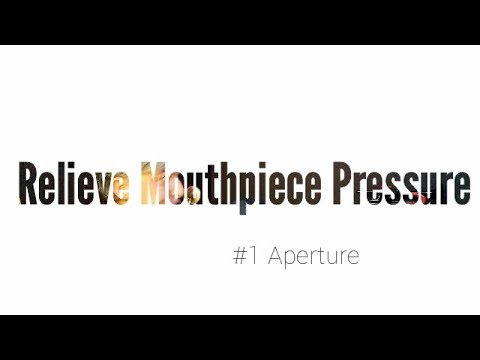 Relieving Mouthpiece Pressure #1 Aperture on Trumpet - YouTube